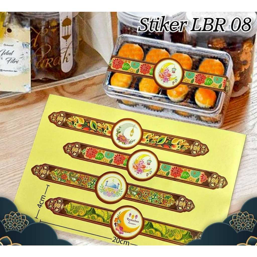 Jual Stiker LBR 08| Stiker Edisi Lebaran| Stiker Toples ( 1 Pack 50 ...