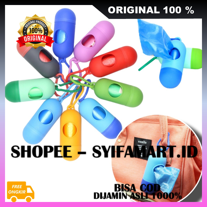 Jual BELI 1 GRATIS 4 Portable Plastik Dispenser Box Plastik Kantong ...