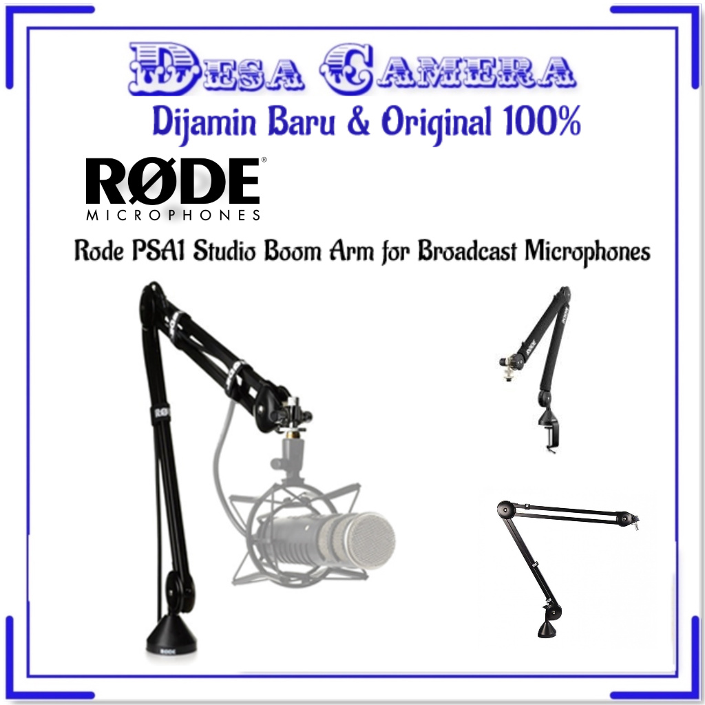 Jual Rode PSA1 Studio Boom Arm for Broadcast Microphones | Shopee Indonesia