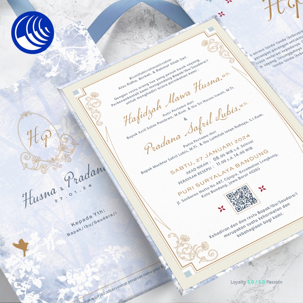 Jual Undangan Aesthetic Undangan Pernikahan Murah Undangan Pernikahan ...