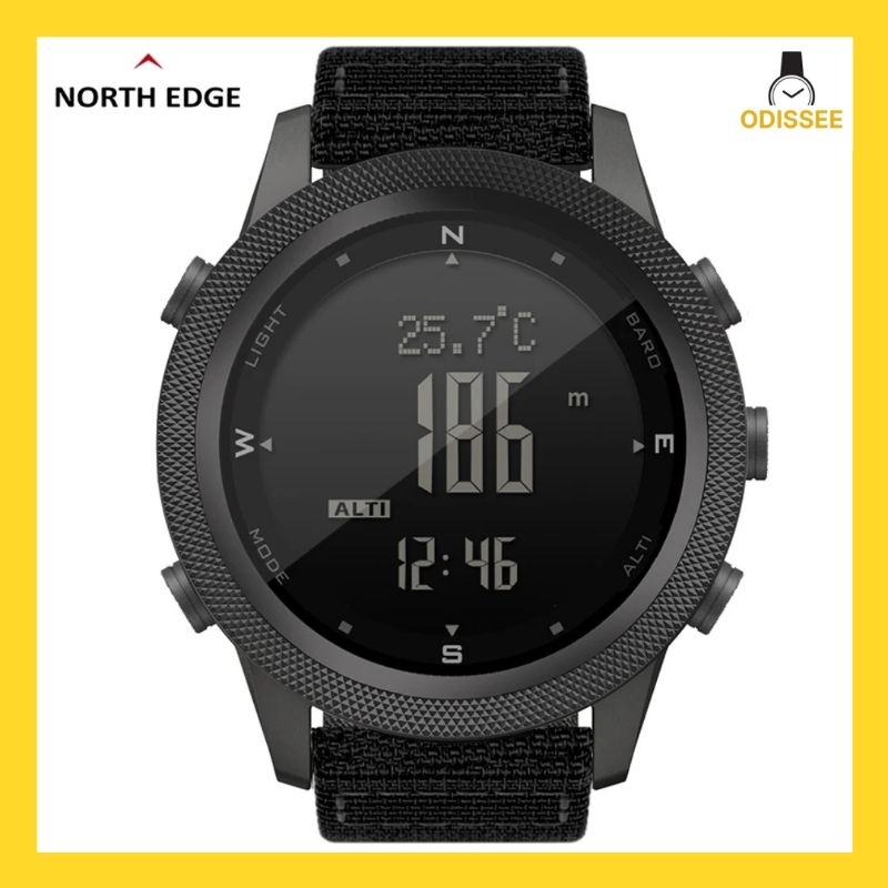 Jual NORTH EDGE APACHE 46 SMARTWATCH ALTI BARO KOMPAS WR 50M ORIGINAL ...