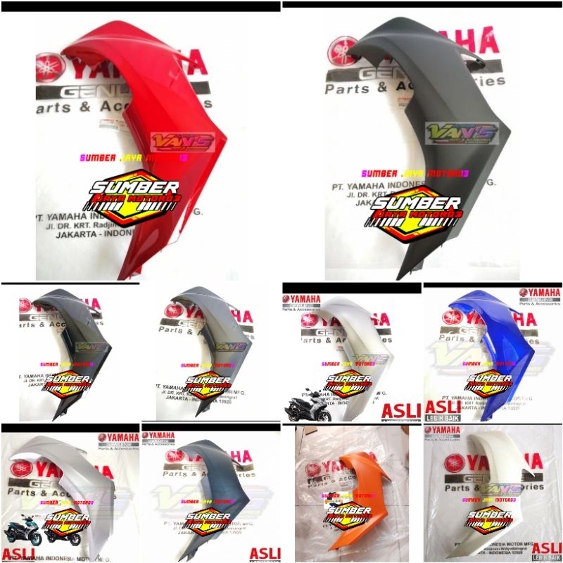 Jual Panel 1&2 /Sayap Depan New Aerox 155 Connected Kanan kiri Original ...