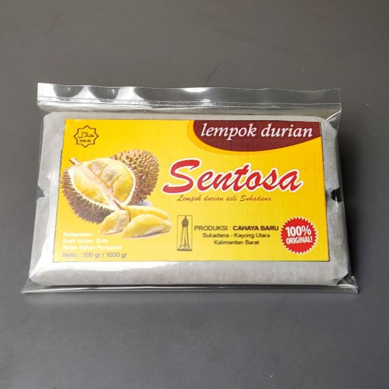 Jual Lempok Durian Sentosa Asli Pontianak 200gr – Oleh-oleh Khas Kalbar ...