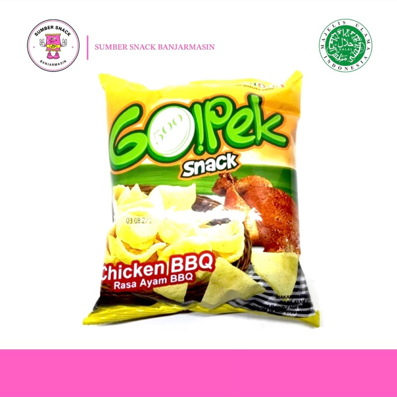 Jual Gopek Snack Ayam BBQ (55g) | Shopee Indonesia