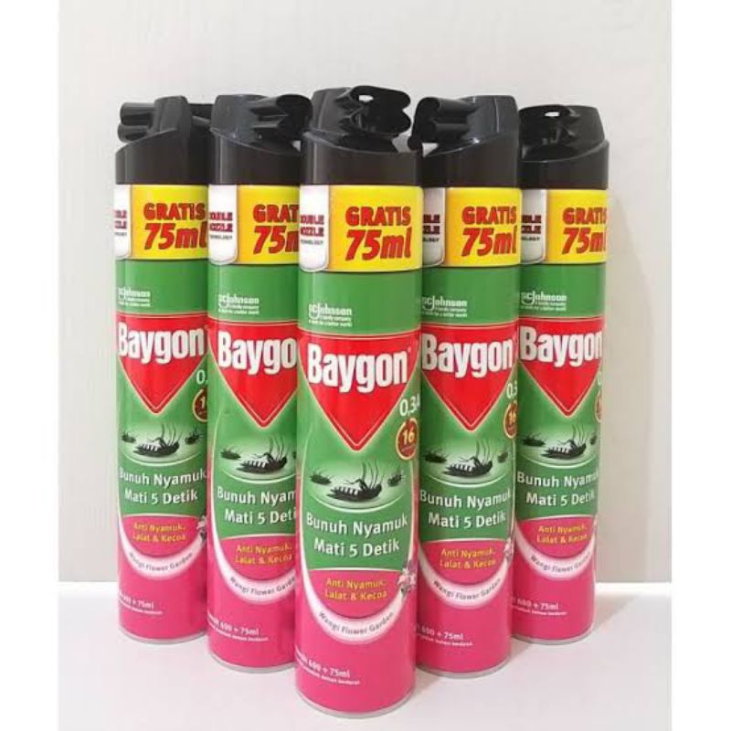 Jual BAYGON Spray 600ml/Obat Nyamuk Semprot Fumakilla VAPE 600ml ...