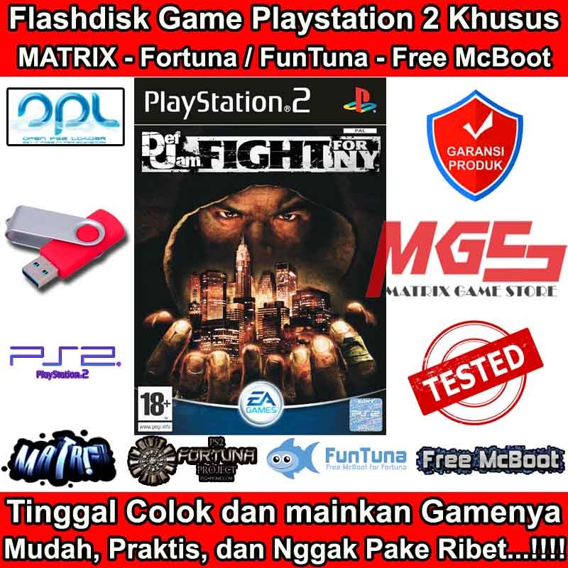 Jual Flashdisk Game PS2 PS 2 Def Jam - Fight for NY | Shopee Indonesia