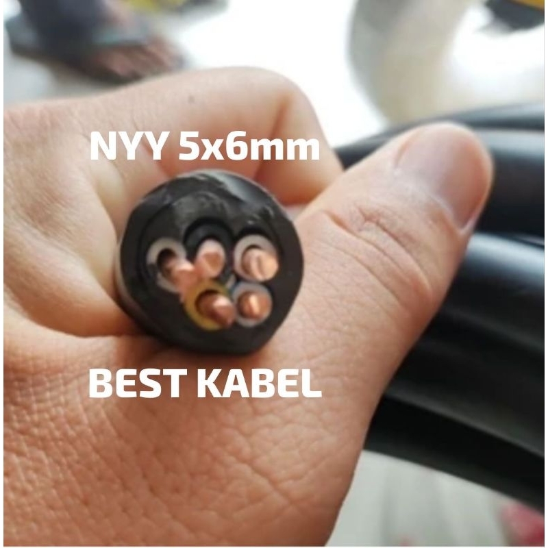 Jual NYY 5x6mm 5x6 SUPREME KABELINDO KABELMETAL KMI KABEL TUFUR POWER ...