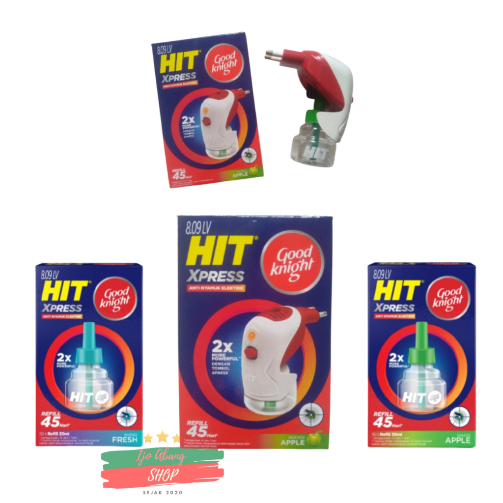 Jual Hit Expert / Xpress Set Good Knight Anti Nyamuk Elektrik Plus ...