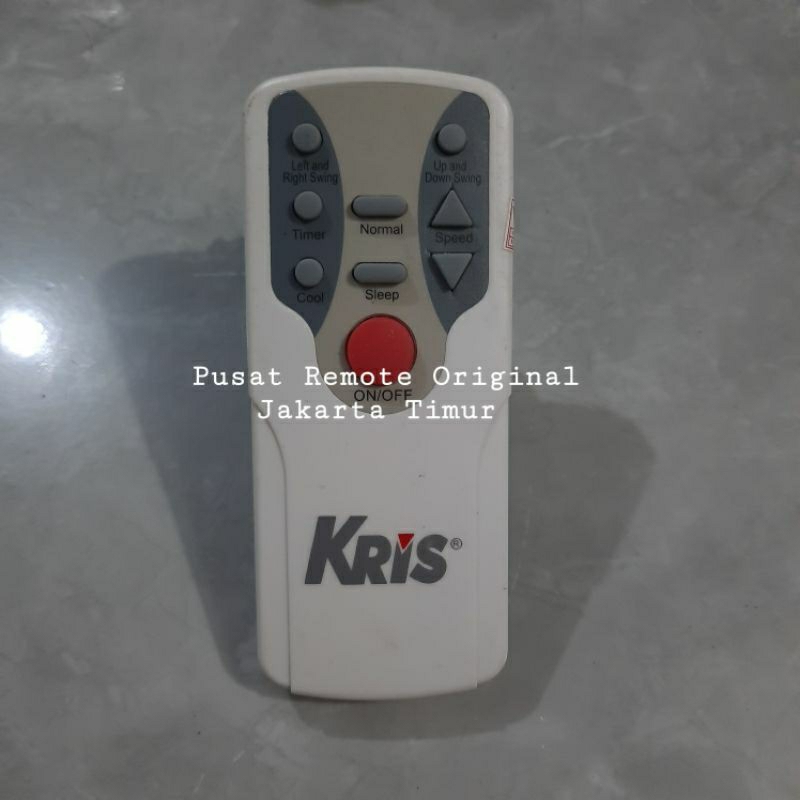 Jual REMOTE REMOT KIPAS AIR COOLER KRIS 600CMH 40W ORIGINAL | Shopee ...