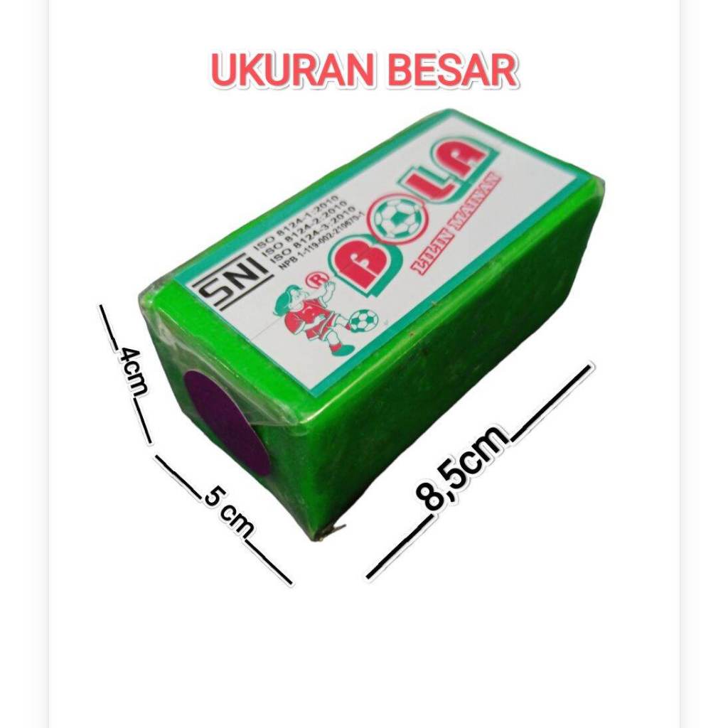 Jual Lilin Mainan Plastisin Playdough Warna SNI Merk Bola Ukuran Besar ...