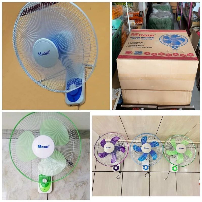 Jual KIPAS ANGIN DINDING MIYOSHI / infico WALLFAN 16 INCH TERMURAH ...