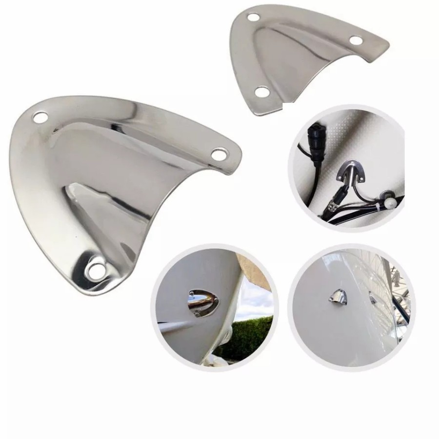 Jual Marine Hardware Boat Midget Clam Shell Wire Cable Ventilator hose ...