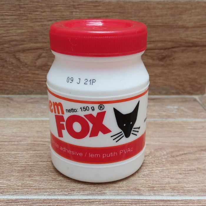 Jual Lem fox putih pvac kerajinan tangan FOX Adhesive glue Original ...