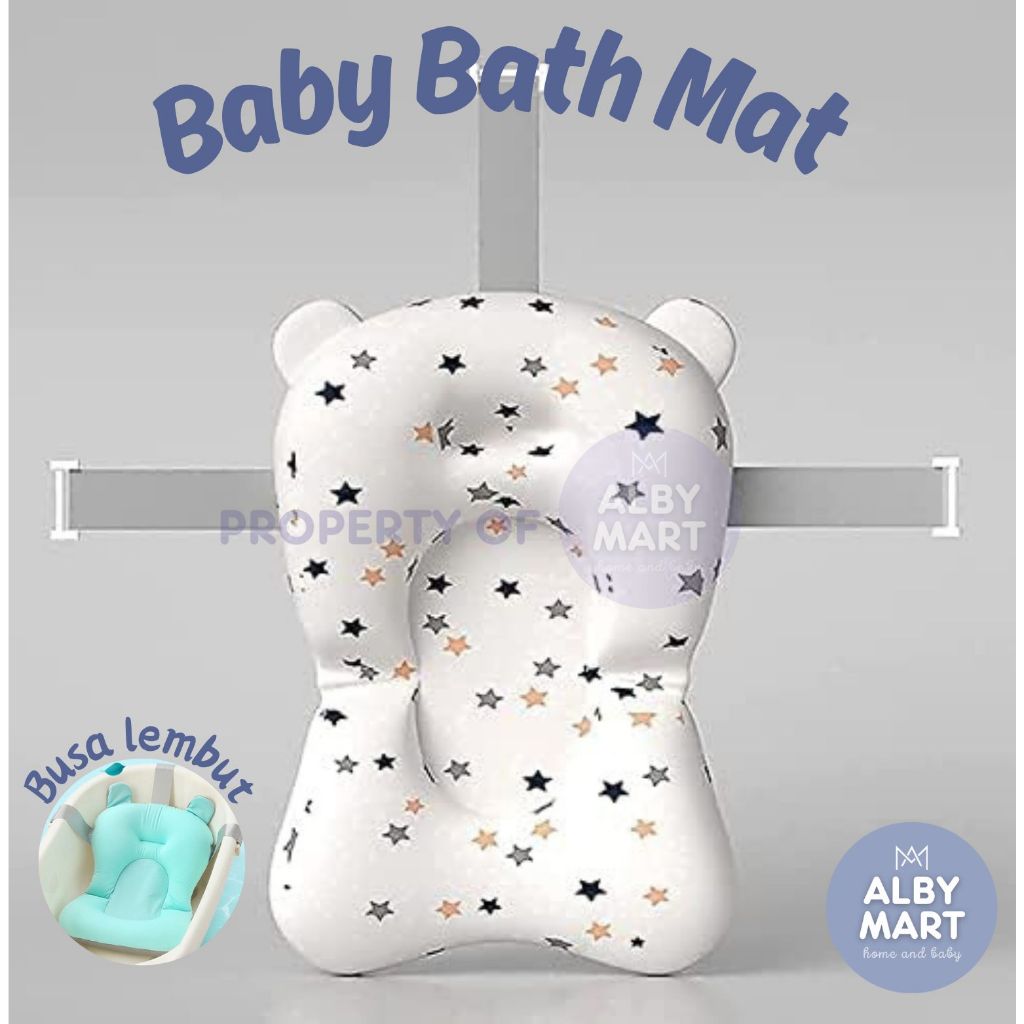 Jual Alby Mart Bantalan Bak Mandi Bayi Baby Bath Mat Cushion Bantal ...