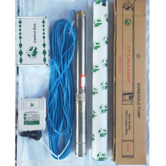 Jual POMPA SUBMERSIBLE HCL Casing Sumur 21/2" - 1/4 HP + Kabel 30 Meter ...
