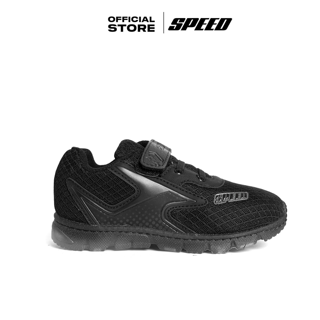 Jual Speed - Sepatu anak - Futura L Series full hitam - Sepatu sekolah ...