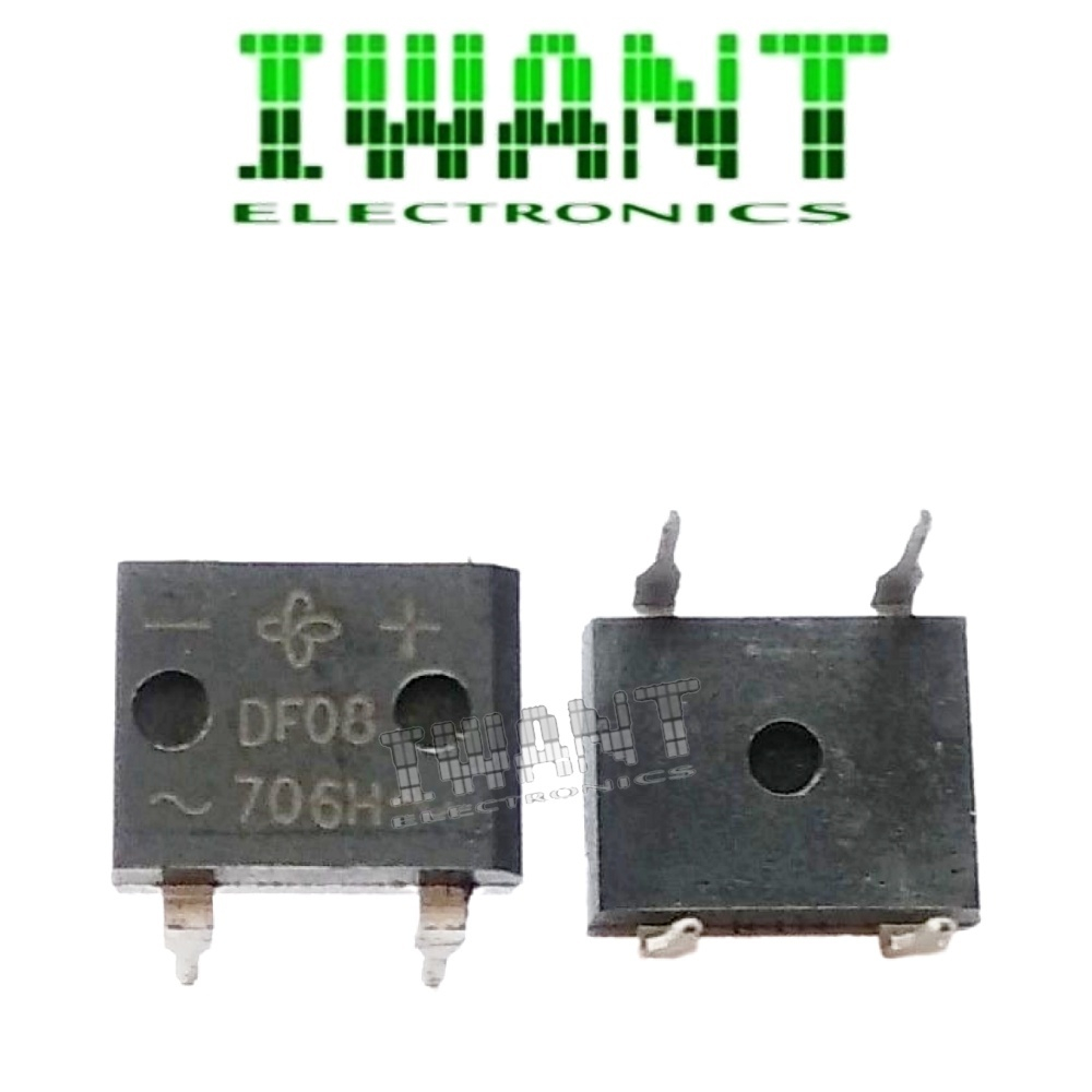 Jual DIODA BRIDGE 1A 800V DF08 BRIDGE 1A 800V DF08 | Shopee Indonesia