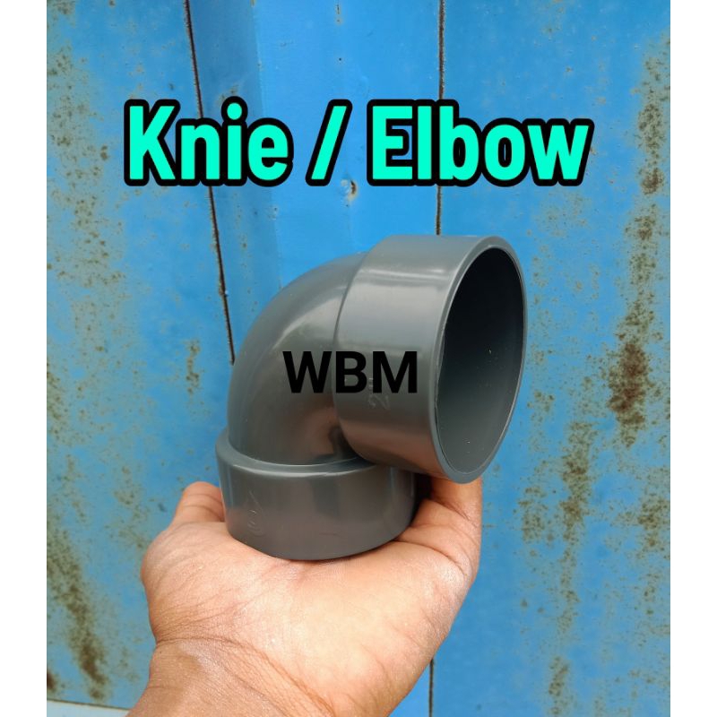 Jual fitting pvc keni elbow 2 inch L | Shopee Indonesia