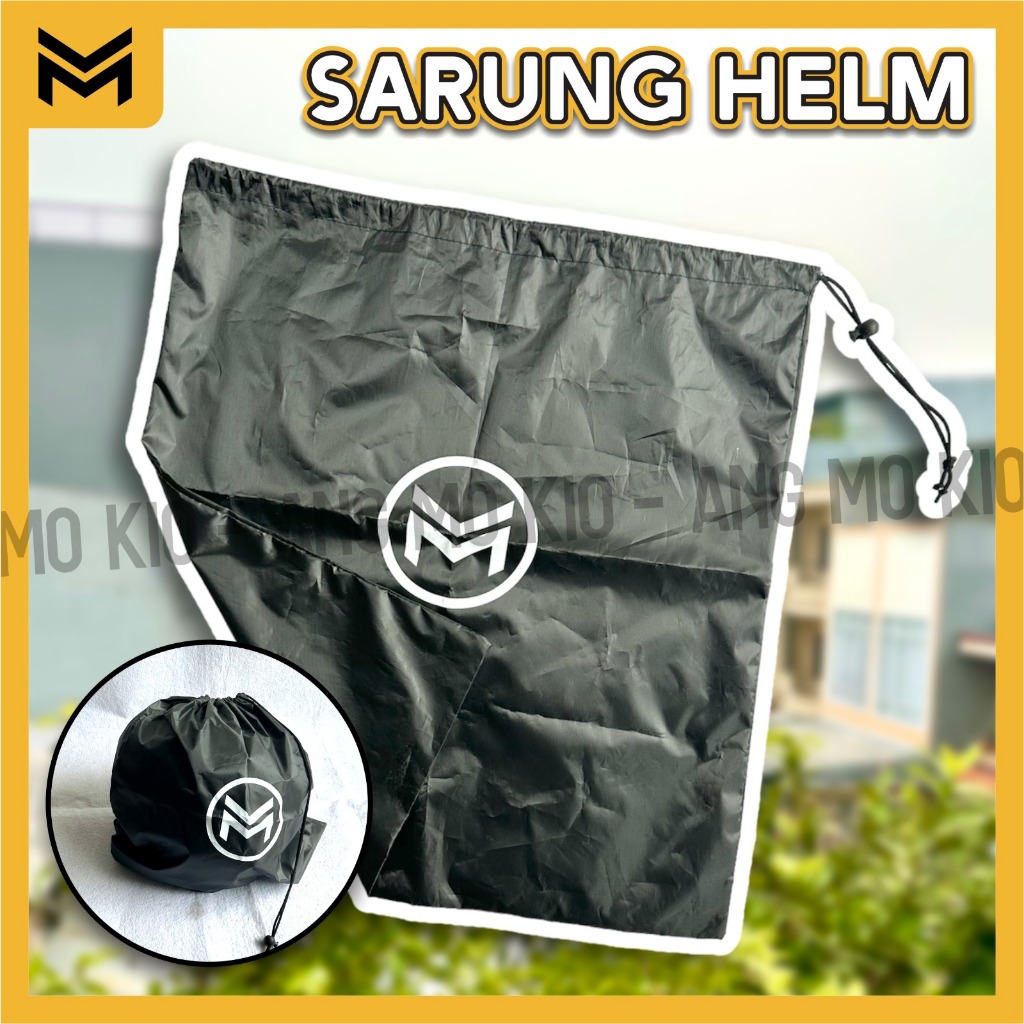 Jual SARUNG HELM FULL FACE / SARUNG COVER HELM TAS JAS HUJAN ANTI AIR ...