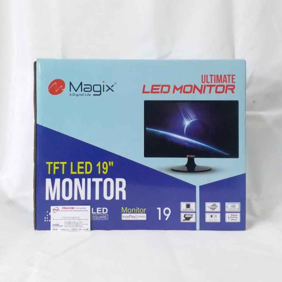 Jual Led Monitor MAGIX 19" - Monitor LED Magix 19 inch | Shopee Indonesia