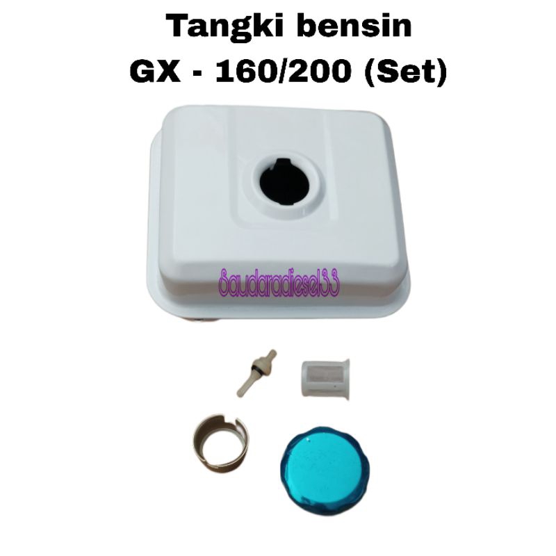 Jual Fuel Tank Assy / Tangki Bensin Mesin engine GX - 160/200 | Shopee ...