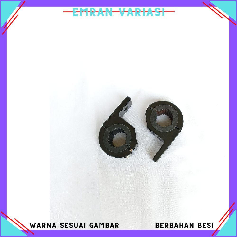 Jual BRACKET BREKET LAMPU TEMBAK CWL PEMASANGAN DI STANG DUDUKAN PIPA ...