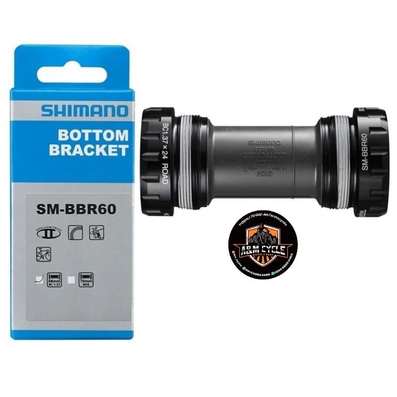 Jual Bb Shimano Ultegra BB-R60 BSA original untuk roadbike hollowtech2 ...