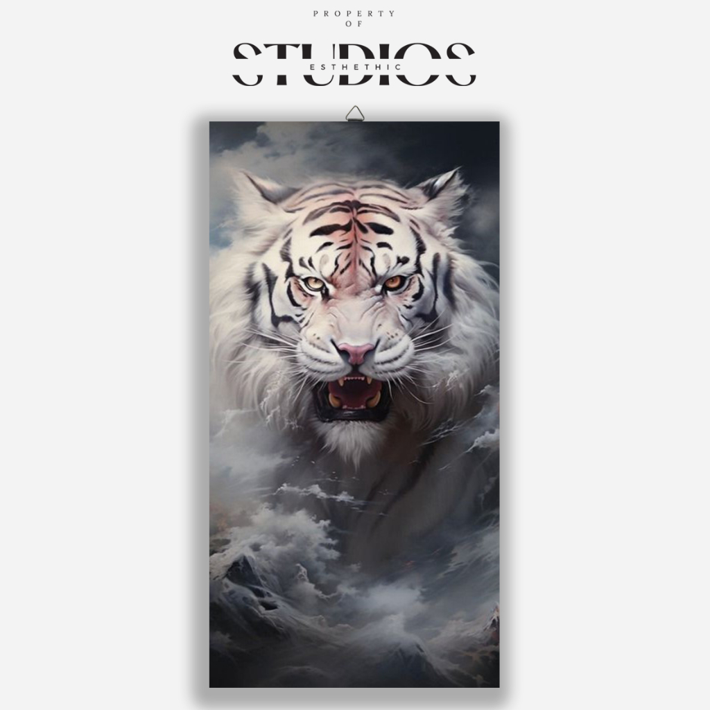 Jual #ANIMAL12 WALL DECOR MACAN HARIMAU TIGER PUTIH WHITE SINGA LION ...