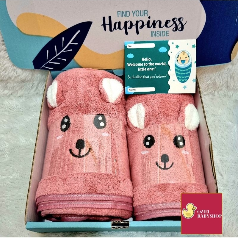 Jual HAMPERS BAYI SET HANDUK DAN SELIMUT BAYI / KADO BAYI / KADO BAYI ...
