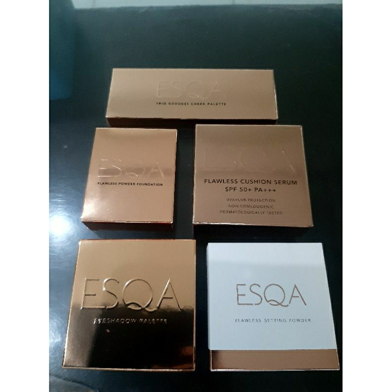 Jual Esqa 3in1 Face Palette Athena the goddes cheek bronzer blush ...