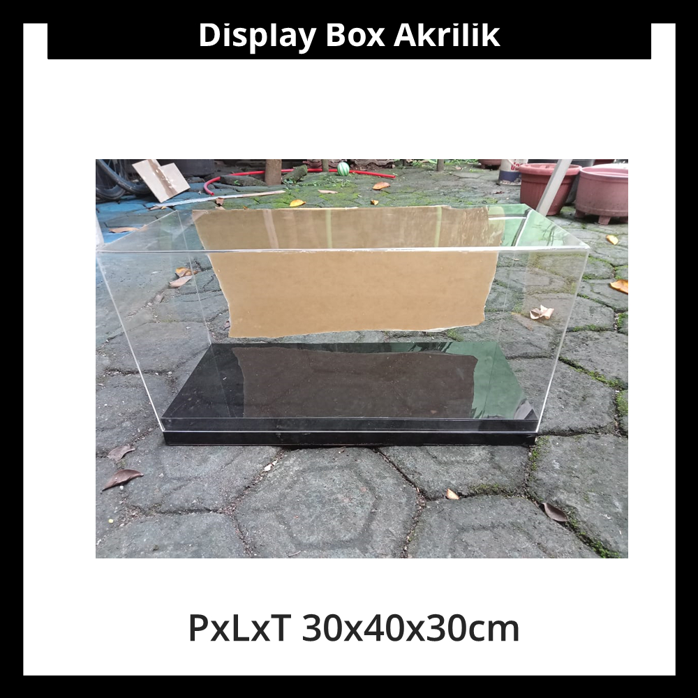 Jual Display box akrilik PxLxT 30x40x30cm | Shopee Indonesia