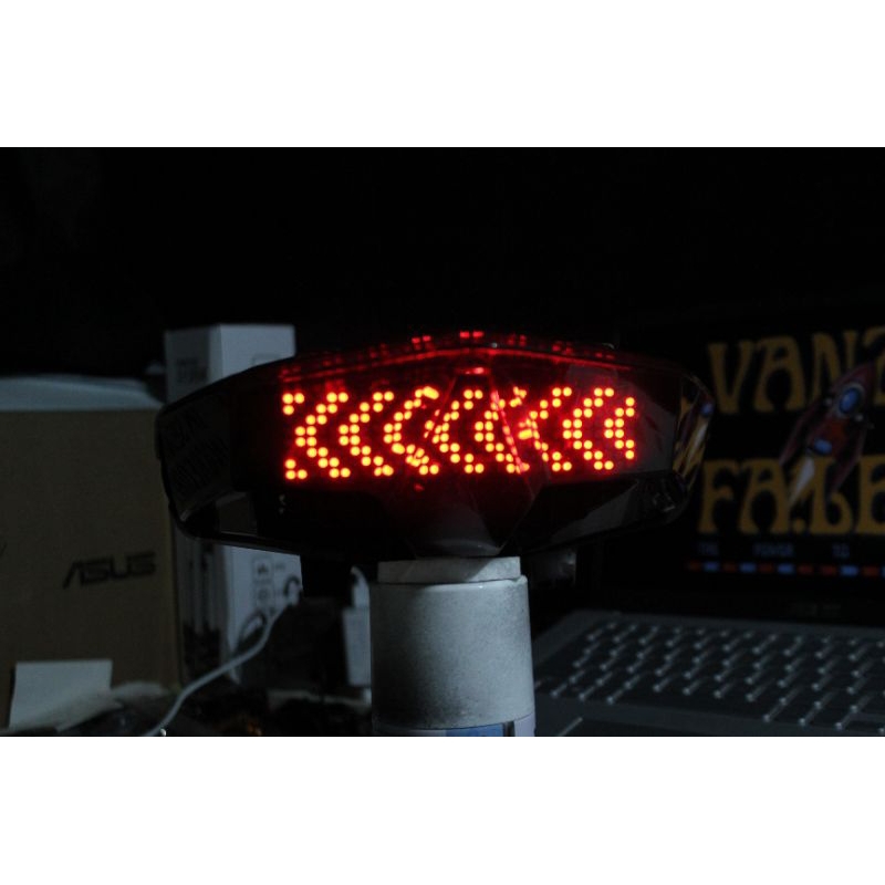 Jual STOPLAMP RUNNING TEXT VARIO 19 MODE ANIMASI DAN TEXT ALL 1 SET ...