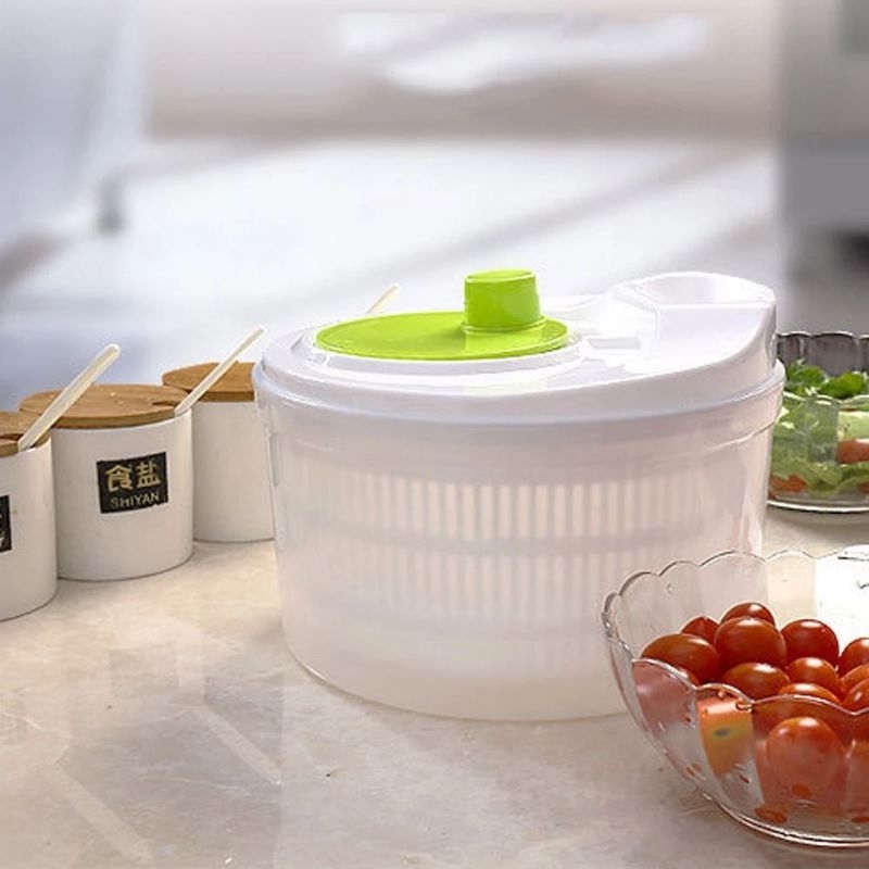 Jual Wadah Salad Spinner/ Pencuci Buah dan Sayur / Pengering buah dan ...