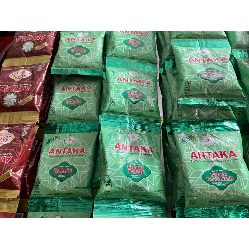 Jual ANTAKA Bumbu Tabur Aneka Rasa kemasan 100 Gr | Shopee Indonesia