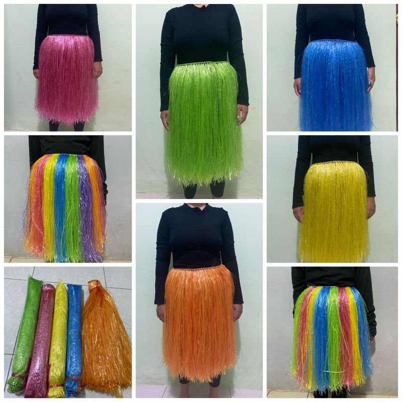 Jual ROK RUMBAI DEWASA, tari adat Papua/rok tari pentas | Shopee Indonesia