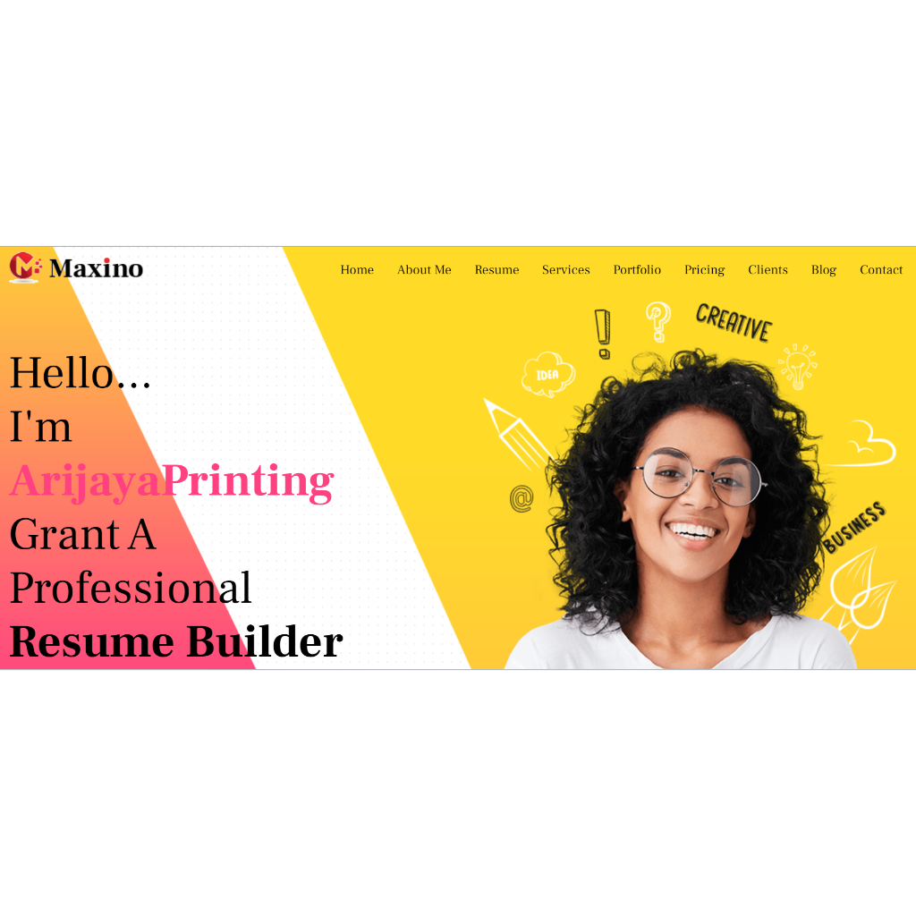 Jual Jasa Pembuatan Website Portofolio | Resume | CV | Shopee Indonesia