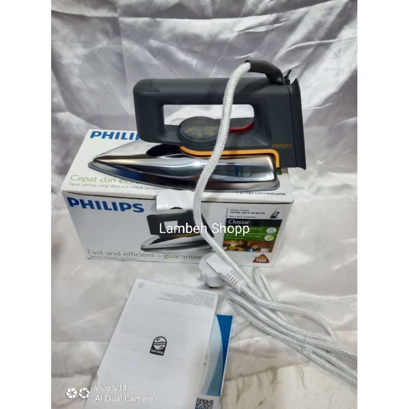 Jual Setrika classic merk philips HD 1172 Batam | Shopee Indonesia
