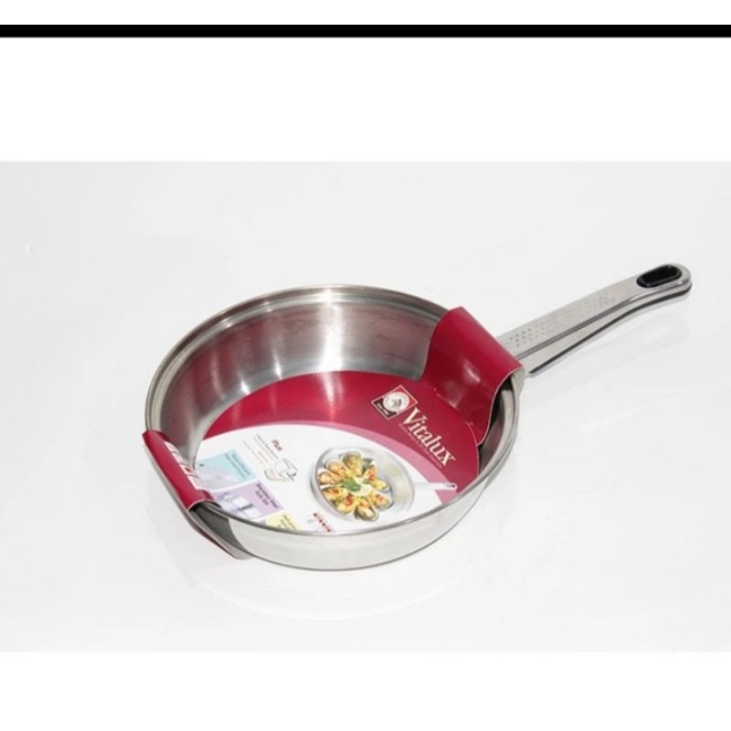 Jual fry pan stainless sus304 zebra vitalux | Shopee Indonesia