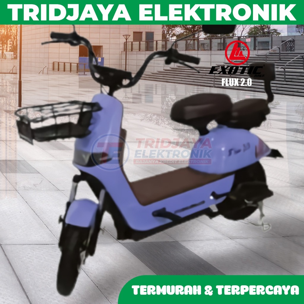 Jual Sepeda Listrik Exotic Turanza Flux 2.0 E Bike | Shopee Indonesia