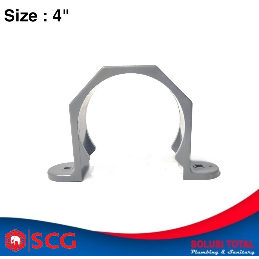 Jual Klem Omega Pvc 4 Inch Saddle Clip 4" SCG | Shopee Indonesia