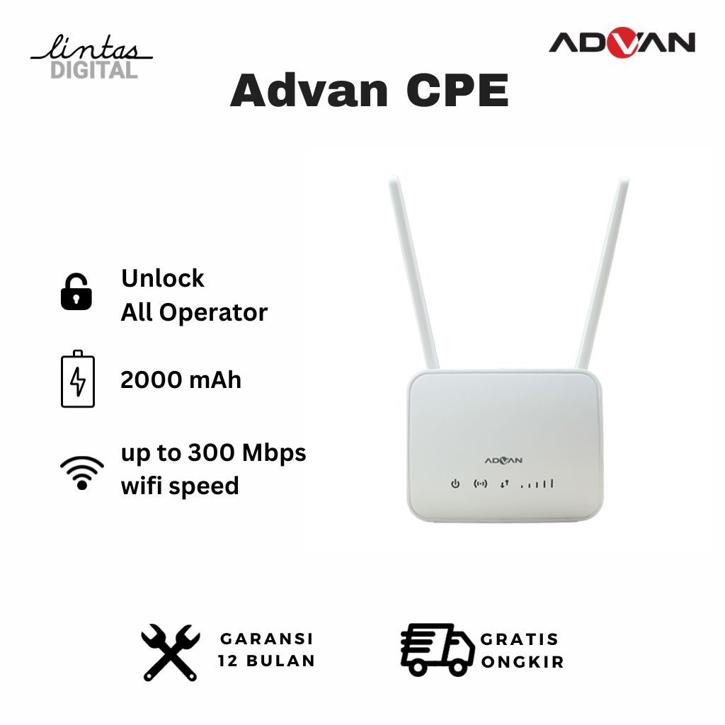 Jual Modem Router Advan CPE Router Start 4G Wifi Unlock | Shopee Indonesia
