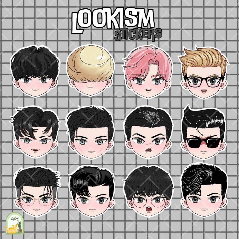 Jual (Leifleiy) Lookism Sticker - fanmerch | Shopee Indonesia