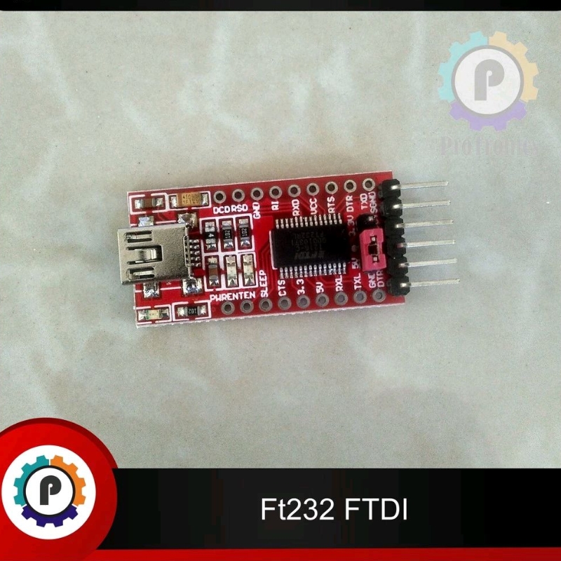 Jual FT232RL USB to TTL Serial 3.3v 5v Converter Module Adapter FTDI ...