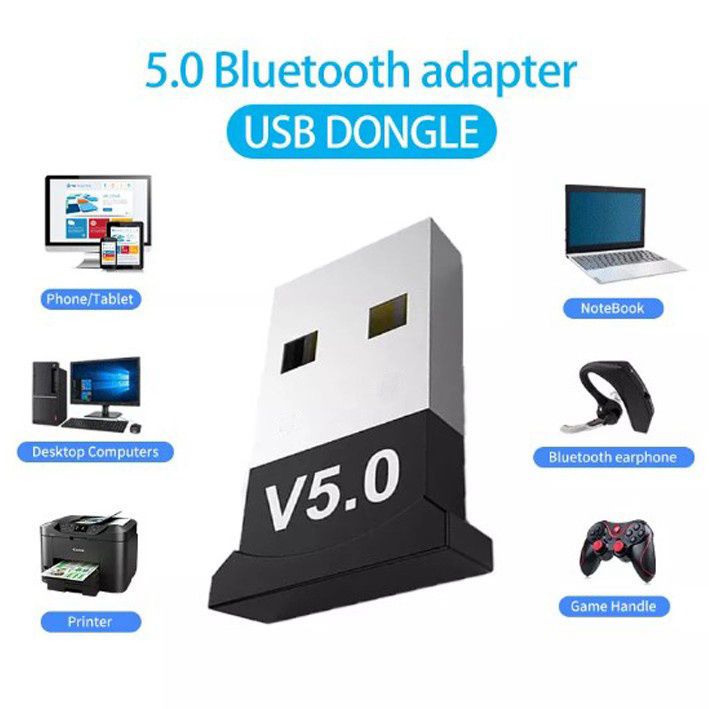 Jual Usb Bluetooth Adaptor 5.0 / USB BLUETOOTH V5.0 Bluetooth Usb ...