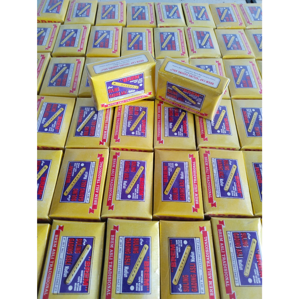 Jual Brem Mini Cap Suling Gading Asli Madiun Tradisional | Shopee Indonesia