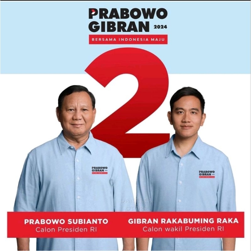 Jual Kemeja Kampanye Prabowo Gibran Baju Relawan Capres 2024 | Shopee Indonesia