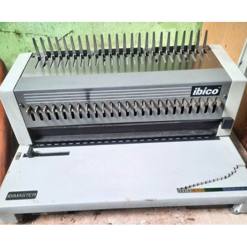 Jual mesin jilid spiral plastik ibico + alat potong kertas fellowes ...
