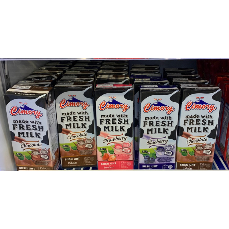 Jual Susu UHT Cimory 250ml Made With Fresh Milk Marie Biscuits ...