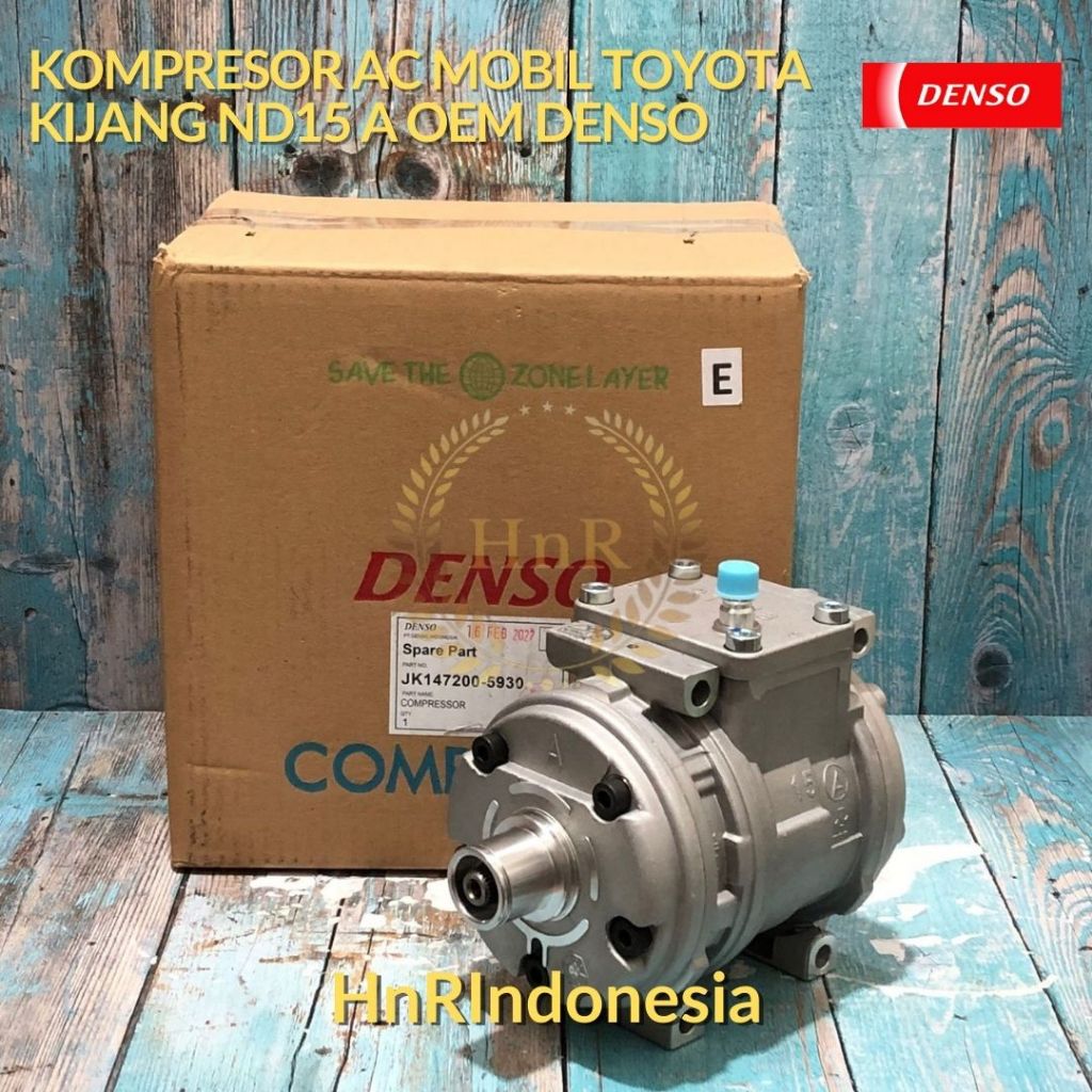 Jual Kompresor AC Mobil Toyota Kijang Kapsul Bensin ND15A COMPRESSOR ...