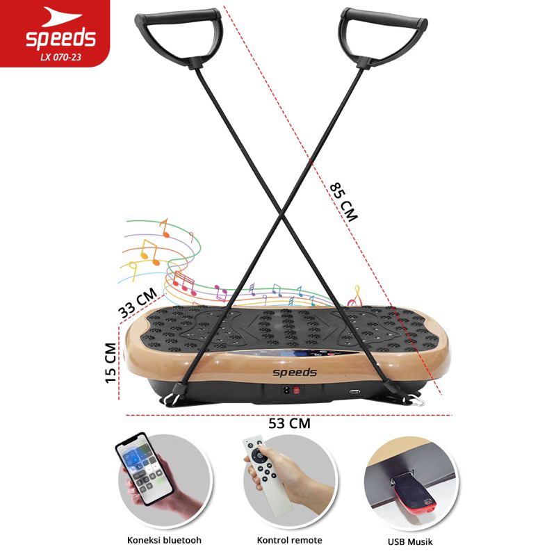 Jual SPEEDS alat pijat elektrik body slimmer -23 530mm gold (NEGO ...